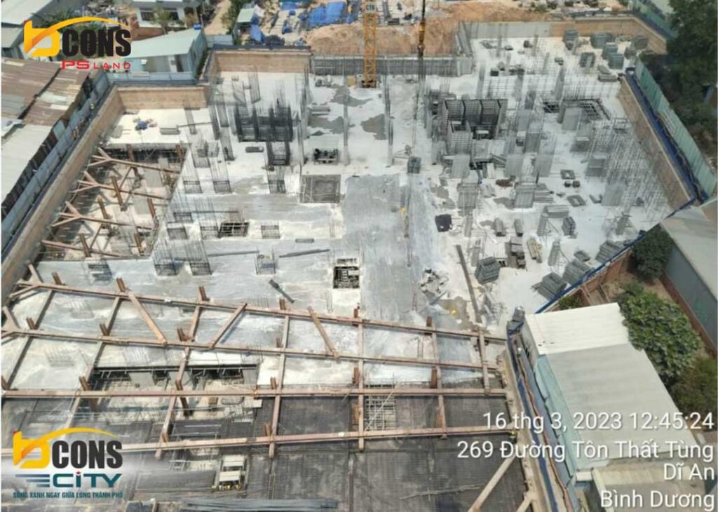 Tiến độ Bcons City - Bcons PS Land