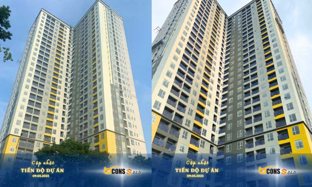 Update Tiến độ Bcons Sala Dĩ An Bình Dương - Bcons PS Land