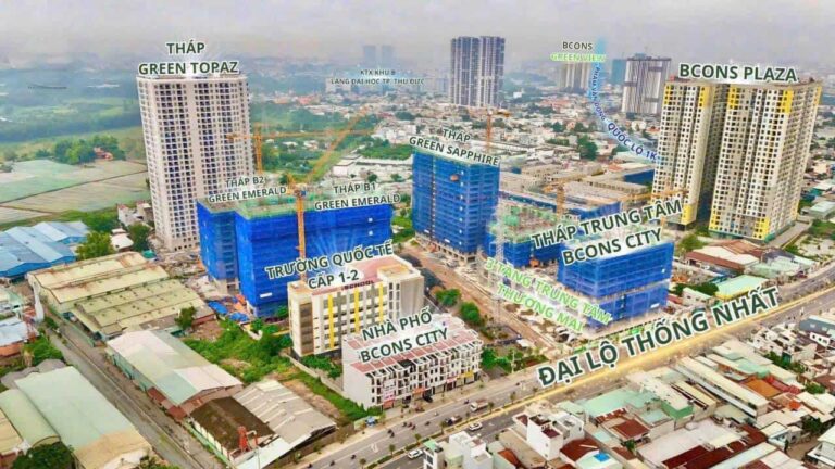 Tiến độ Bcons City - Bcons PS Land - Hình Ảnh Năm 2025